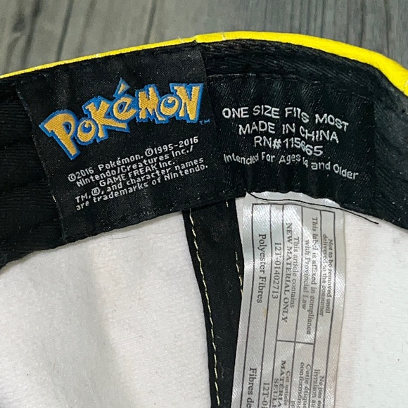 Pokemon | Accessories | Pokemon Pikachu Cap Face 3d Ears Faux Leather ...